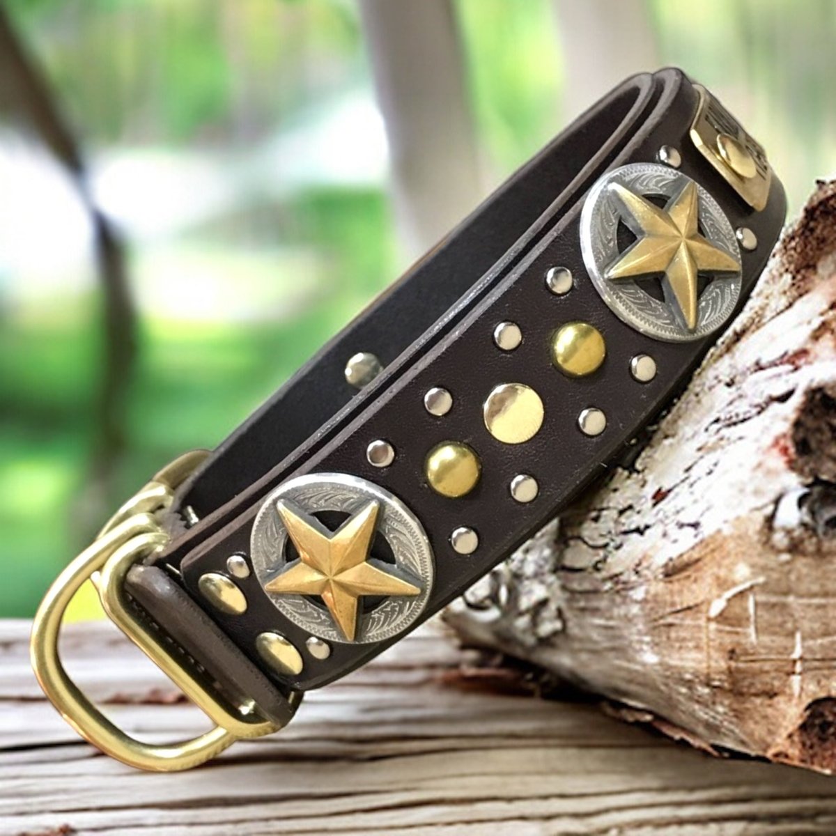 Custom Leather Dog Collar Nashville | Karma Collars: Leather Dog Collars