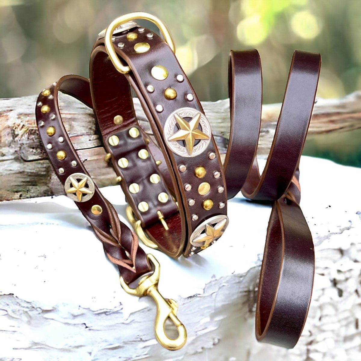 Custom Leather Dog Collar Nashville | Karma Collars: Leather Dog Collars