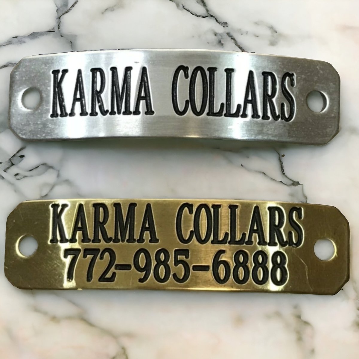 Stargazer SL Leather Dog Collar | Karma Collars: Custom Leather Dog Collars